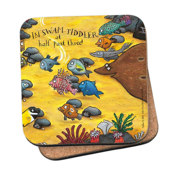 Tiddler, In Swam Tiddler at Half Past Three! Coaster – Gruffalo