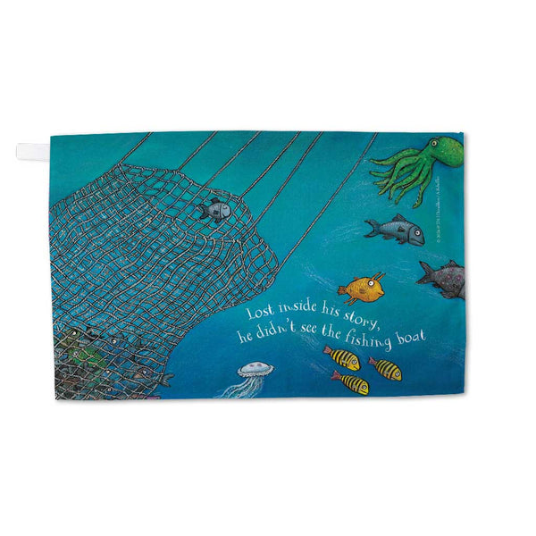 Tiddler, Lost Inside His Story Tea Towel – Gruffalo