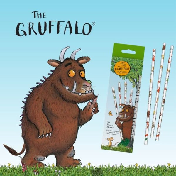 Gruffalo Themed Party Decorations: Fun & Eco-Friendly Straws (30 Pack)