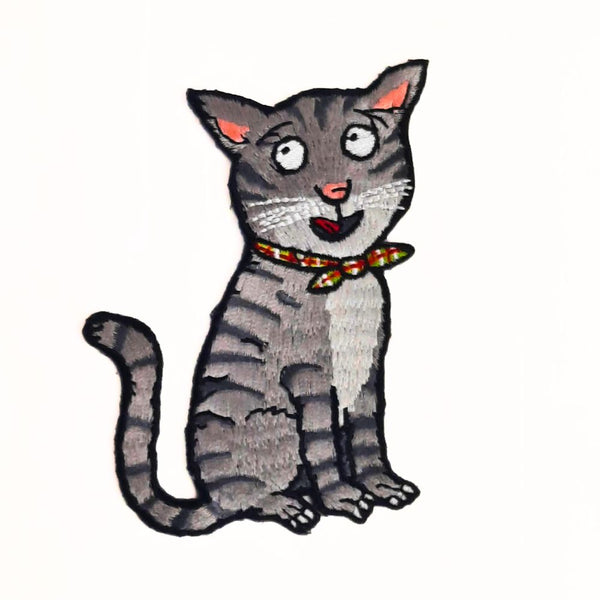 Tabby McTat Sew On Patch - Perfect for Cat Lovers | 100% Embroidered ...